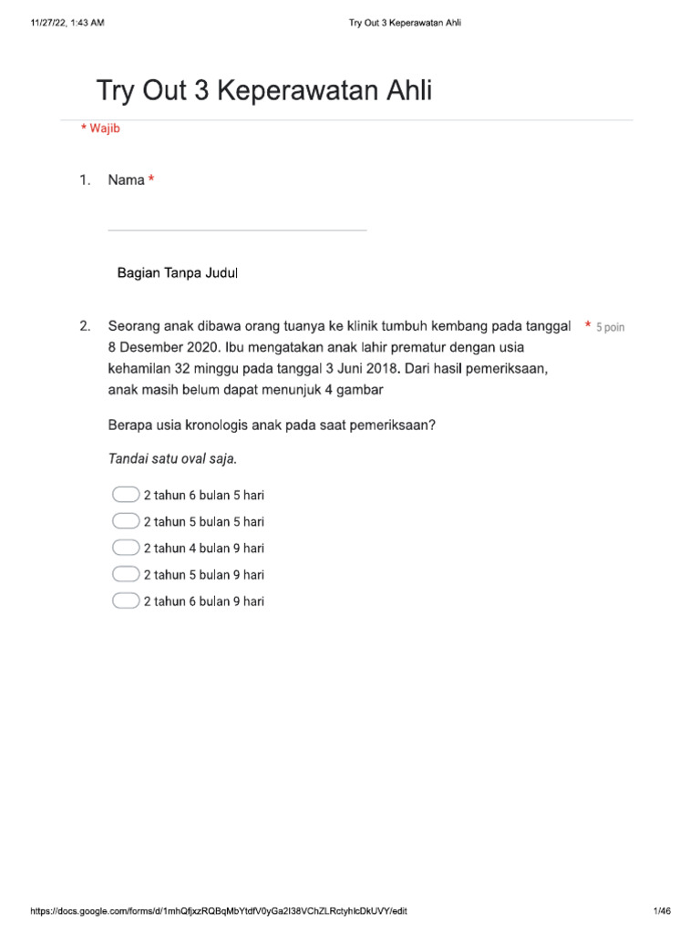 TO 3 Perawat Ahli | PDF