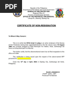 DSWD-Certificate of Eligibility | PDF