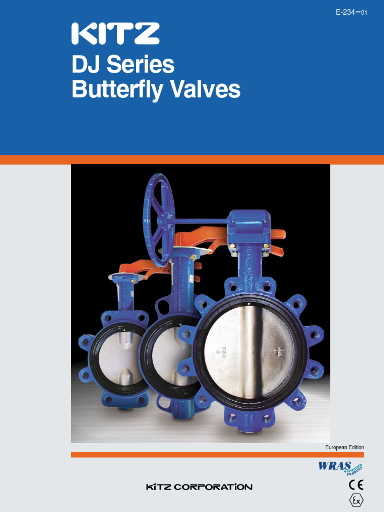 Kitz Butterfly Valves | PDF | Valve | Pipe (Fluid Conveyance)