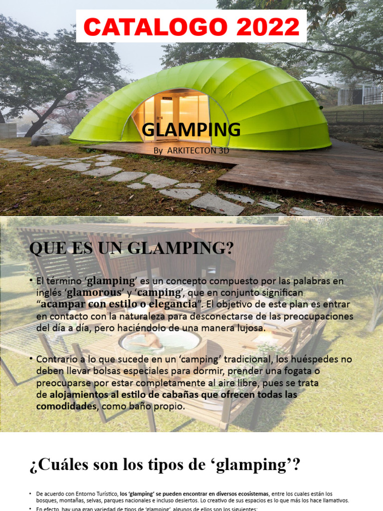 Catalogo 2022 Glamping | PDF
