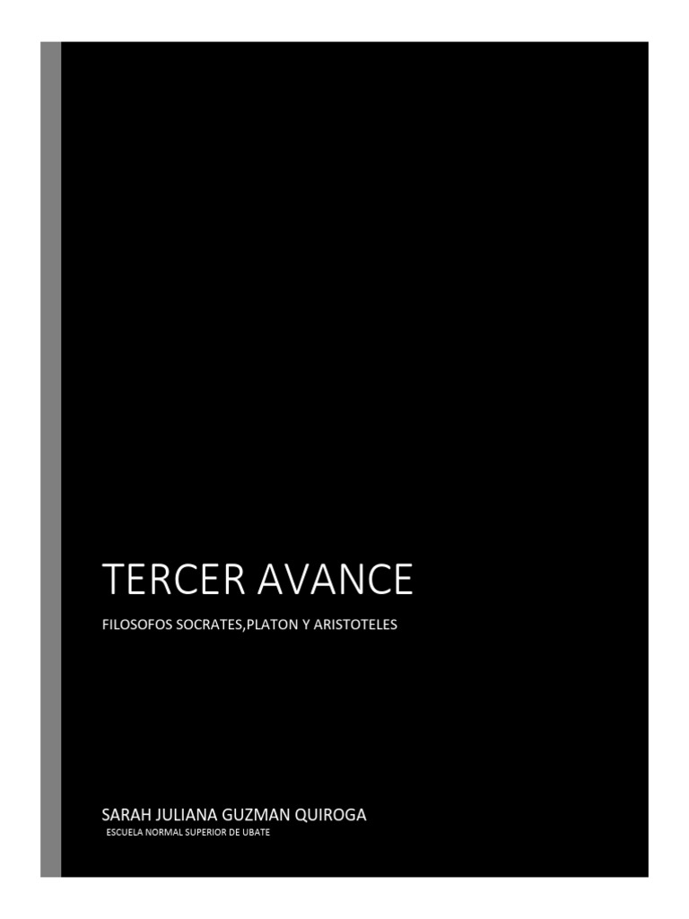 AVAN | PDF | Platón | Aristóteles