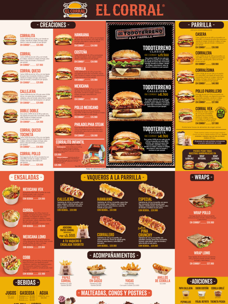 EC Menu Digital | PDF | Hamburguesas | Parilla
