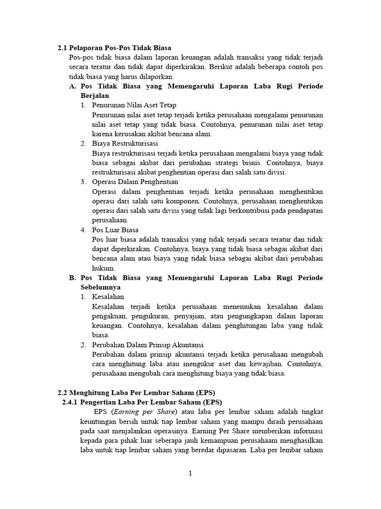 Pembagian Materi Presentasi - Tina | PDF