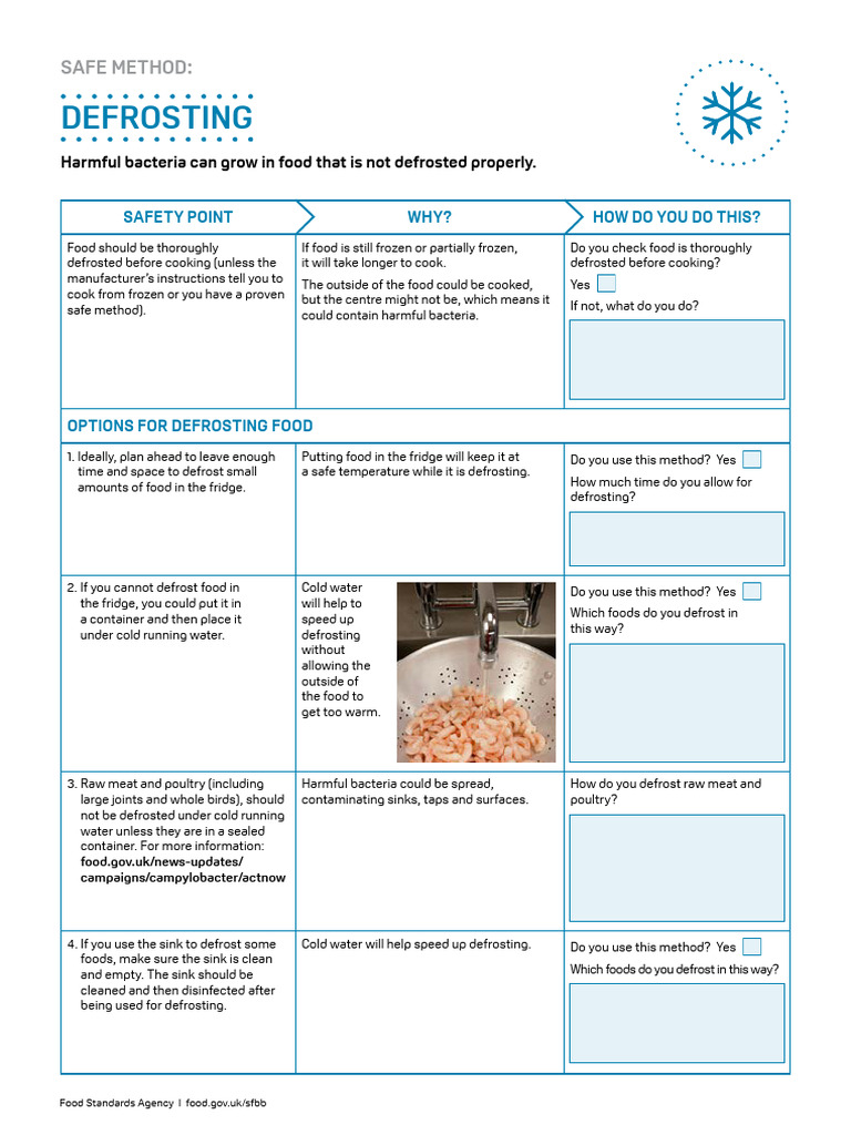 Defrosting BEST Practices | PDF | Refrigerator | Water