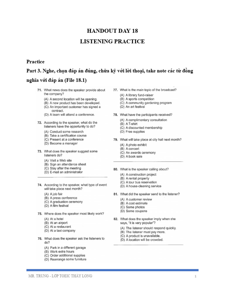 Handout Day 18 | PDF