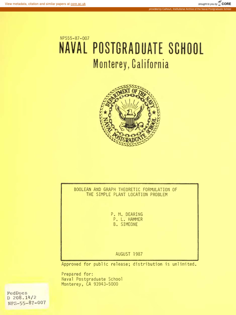 Boolean and Graph Theoretic Formulation | PDF | Mathematical Logic ...