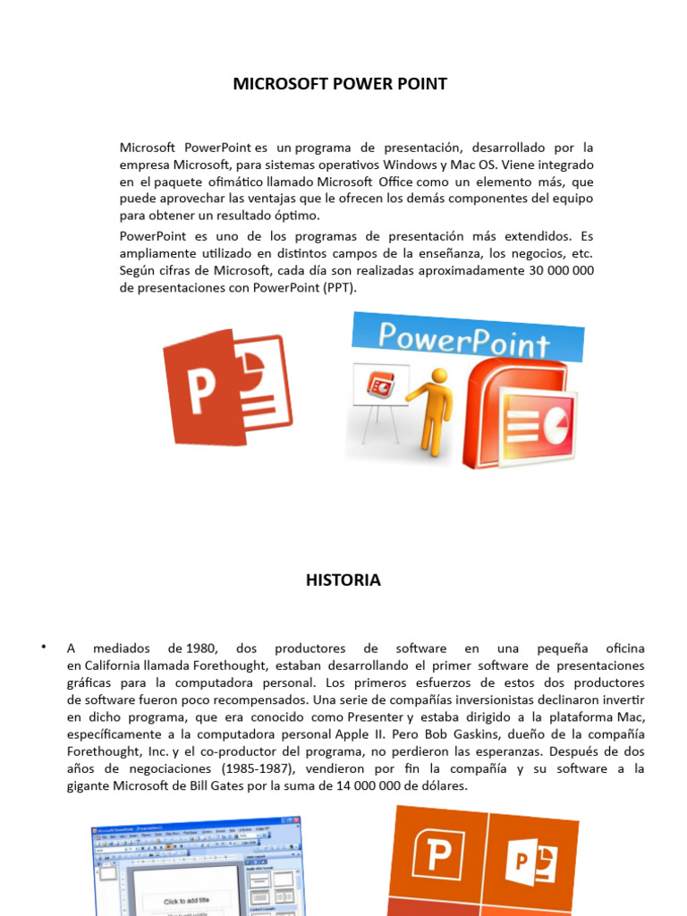 MPP 01 Básico | PDF | Microsoft PowerPoint | Software de la aplicacion