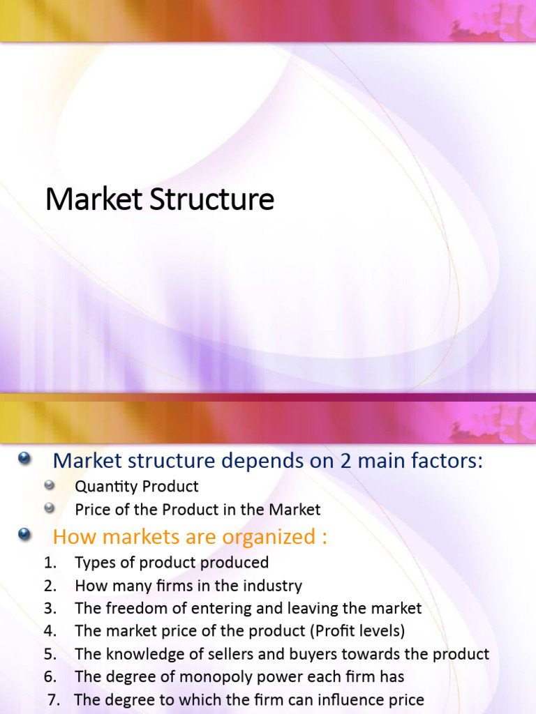 Market Structure | PDF | Monopoly | Profit (Economics)