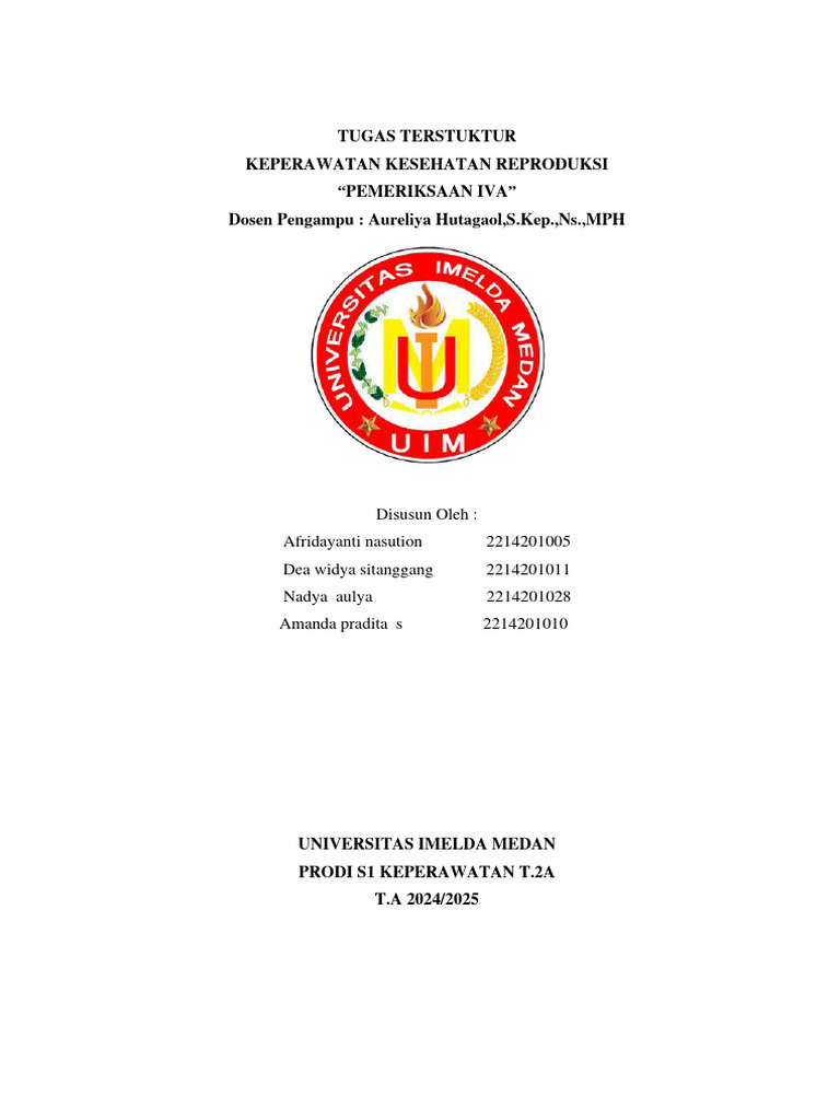 Sap Pemeriksaan IVA | PDF