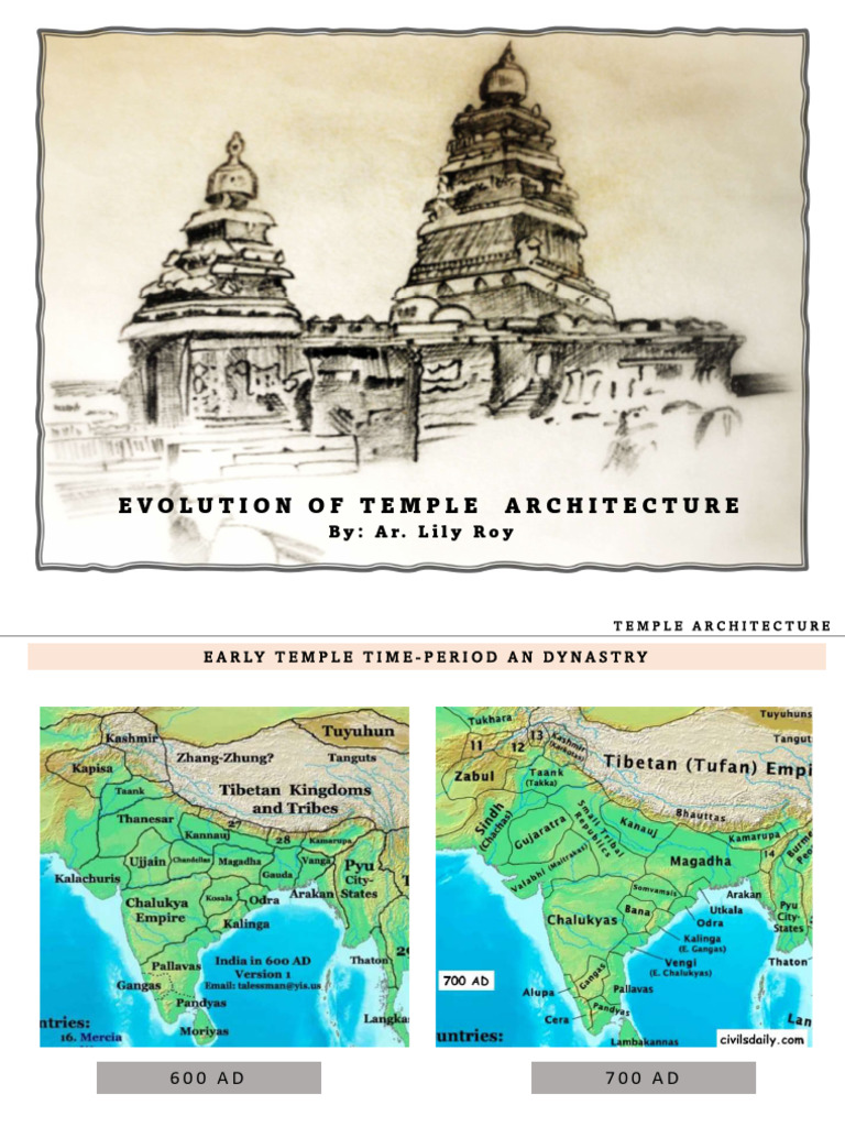 Evolution of Indian Temple Architecture | PDF | Architectural Design ...