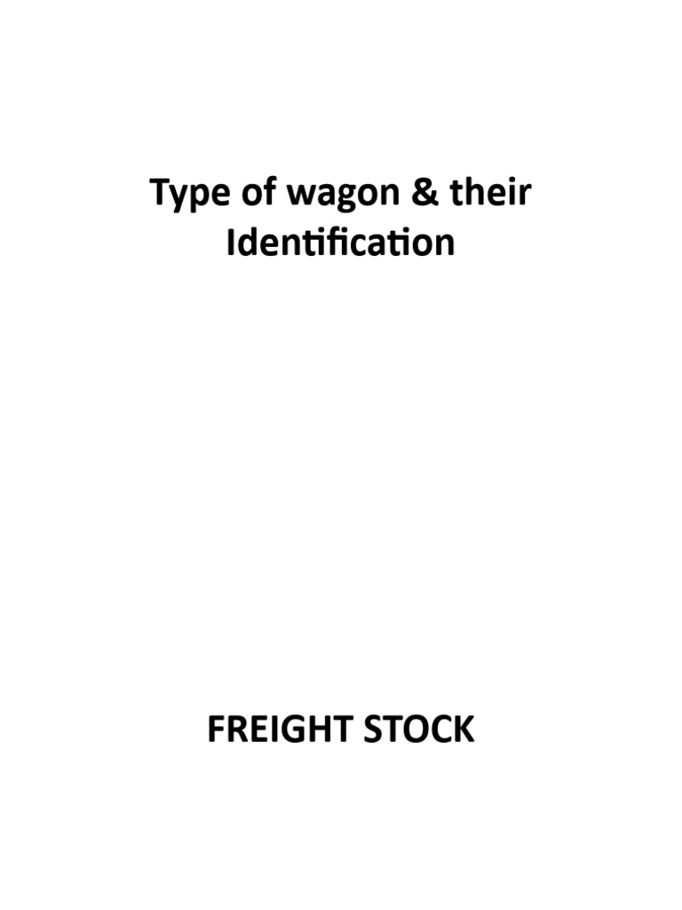Understanding BFNS Wagon Specifications | PDF | Rail Transport ...