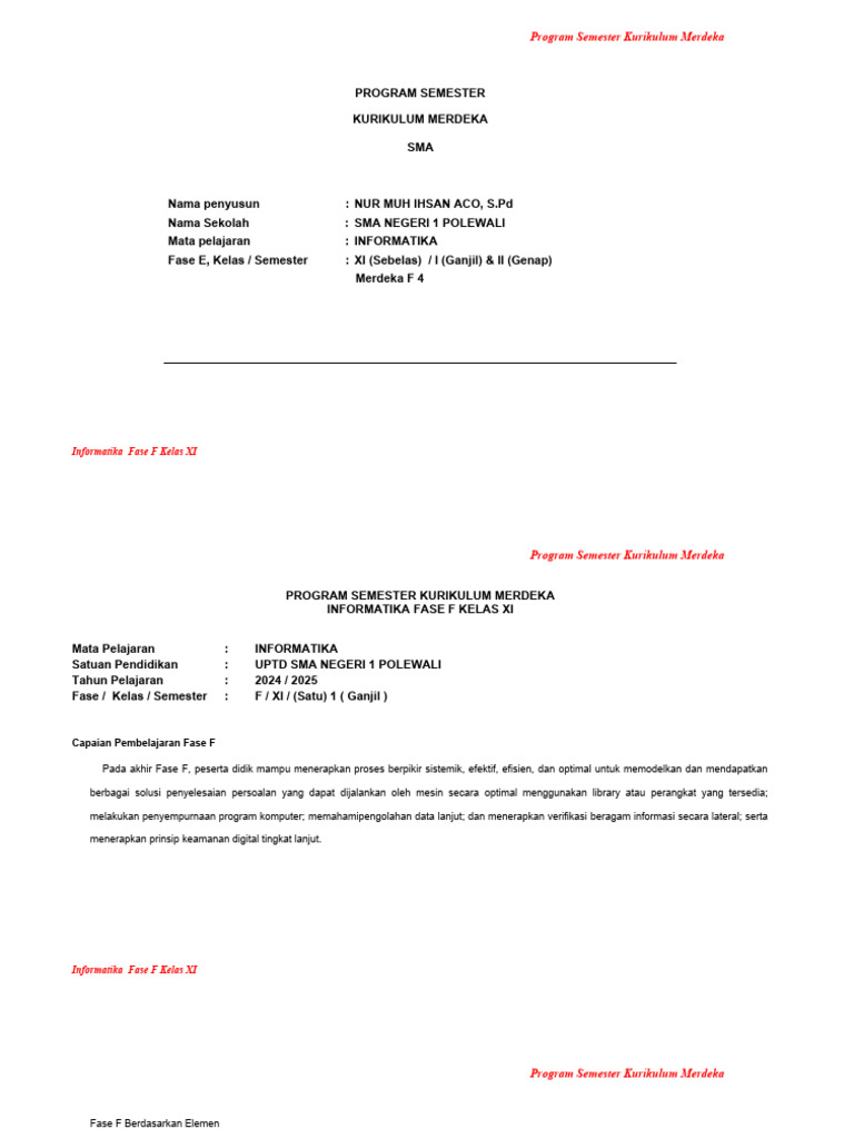 PROMES - ATP CP MA 2024-2025 Fase F IHSAN | PDF