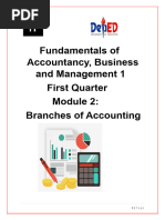 FABM 1 Notes | PDF | Debits And Credits | Expense