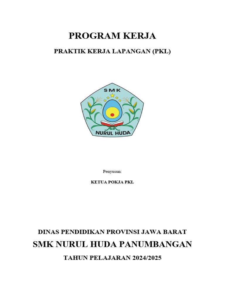 Program Kerja PKL TKJ 2024-2025 | PDF | Karier & Perkembangan