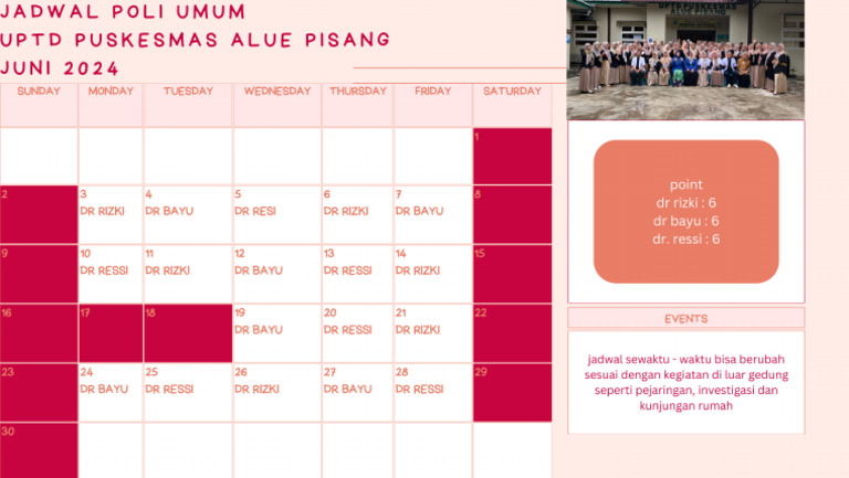 Jadwal Juni 2024 | PDF