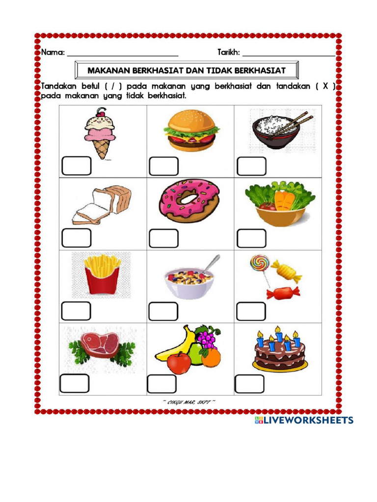 makanan berkhasiat dan tidak berkhasiat | PDF