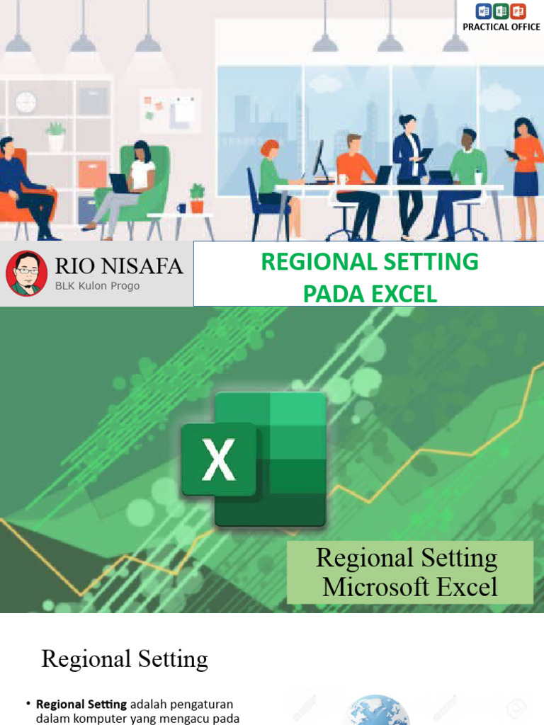 Tutorial Microsoft Excel - Regional Setting | PDF | Komputer ...