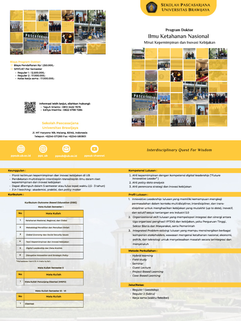 Brosur S3 Kepemimpinan 2024 | PDF