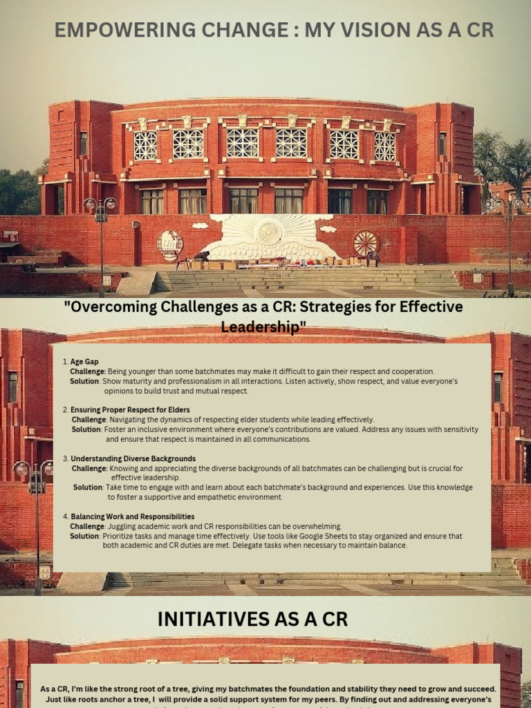 Overcoming Obstacles A CR's Guide To Success | PDF | Leadership ...