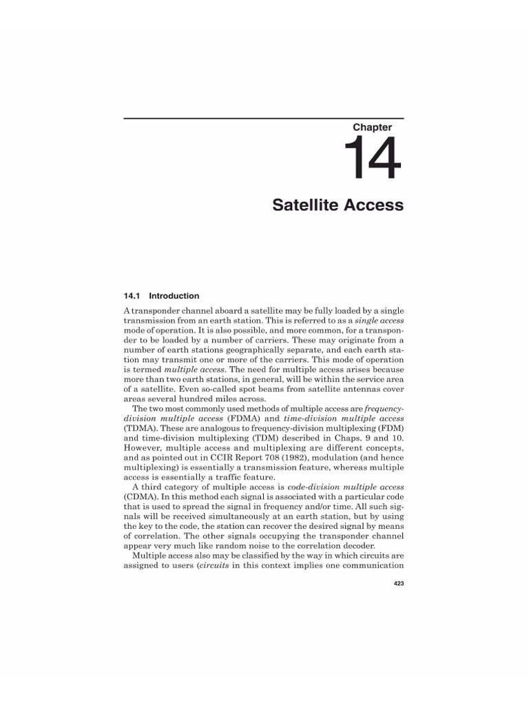 IV - II Satellite - Communications - by - Dennis - Roddy4thedition Seminar | PDF