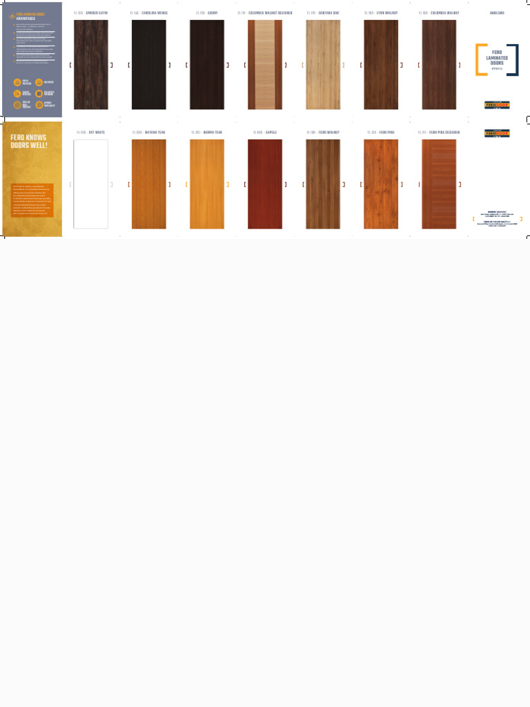 Fero SHADE CARD | PDF | Materials