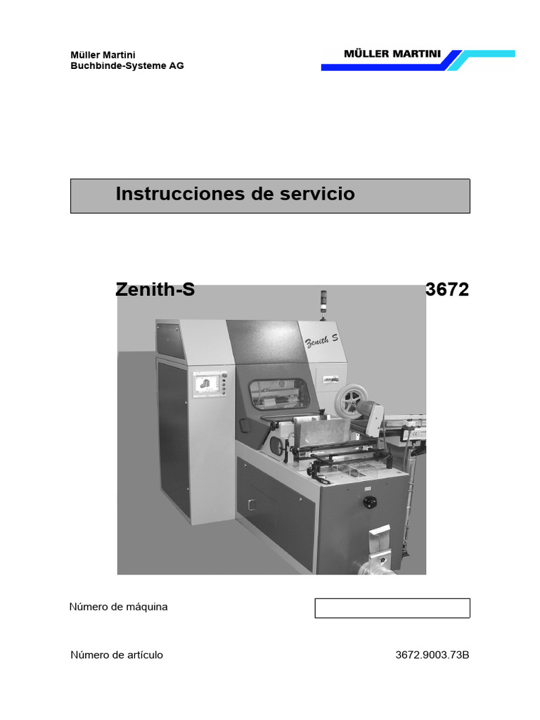 Zenith-S 3672 - 9003 - 73B | PDF | Cambiar