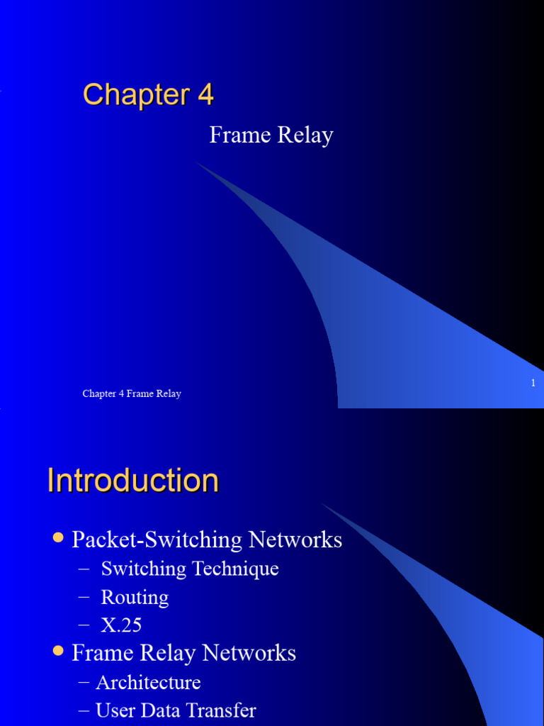 High Performance Chapter 04 | PDF | Packet Switching | Computer Network