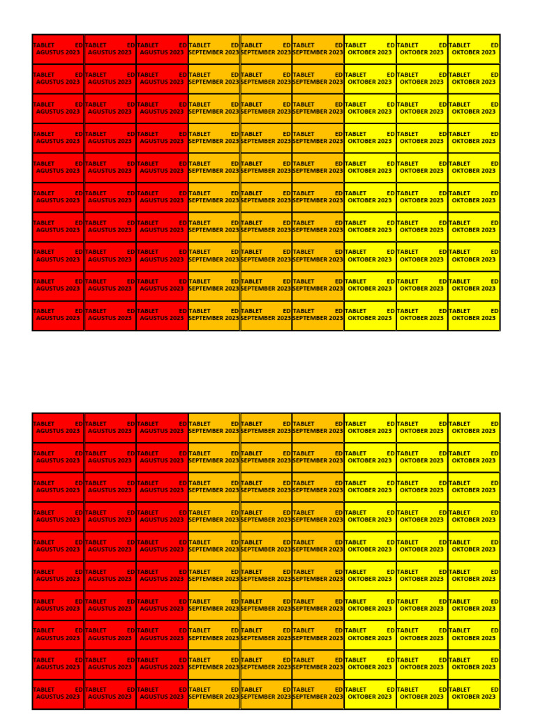 Sticker Label Obat | PDF