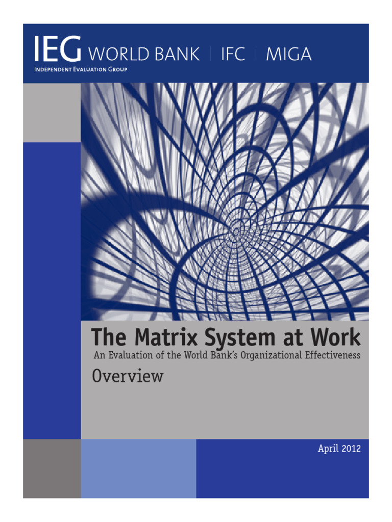 Evaluation Design Matrix - Overview | PDF | Banks | Strategic Management