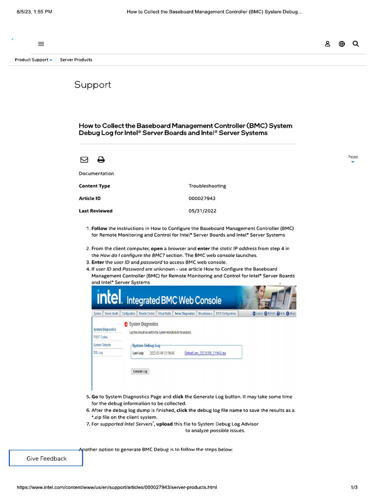 Intel Bmc Pdf