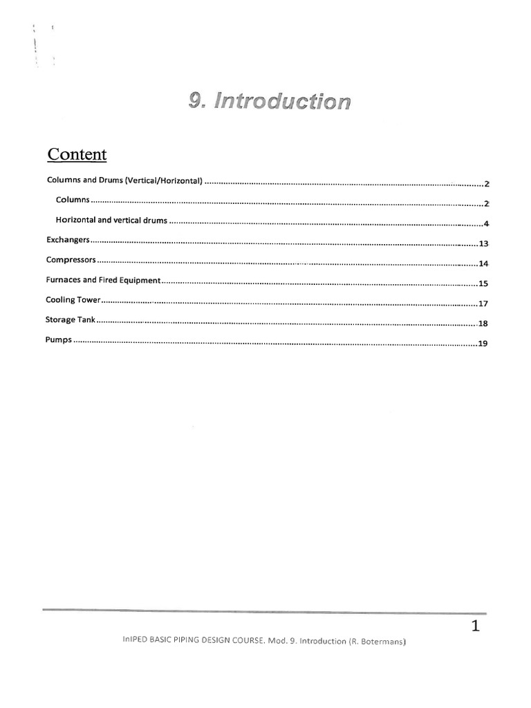 Piping Design Training | PDF