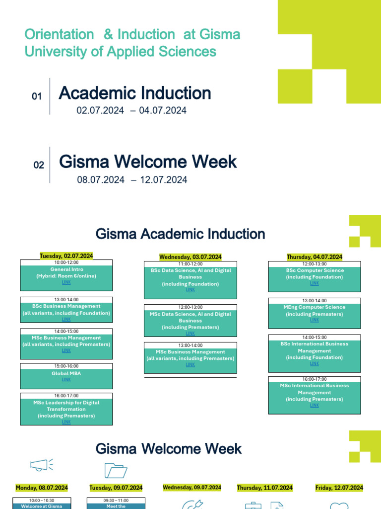 Orientation - Induction Agenda July 2024 | PDF | Career & Growth