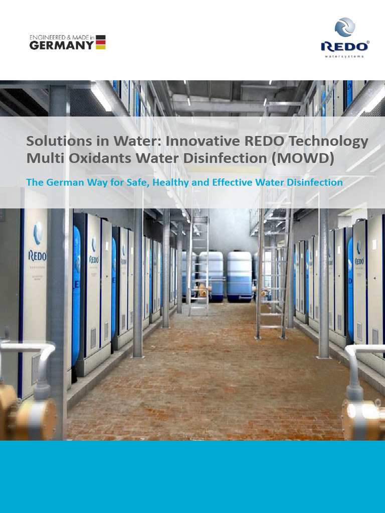 Innovative Waterdisinfection With REDO Technology | PDF | Chlorine | Water Purification