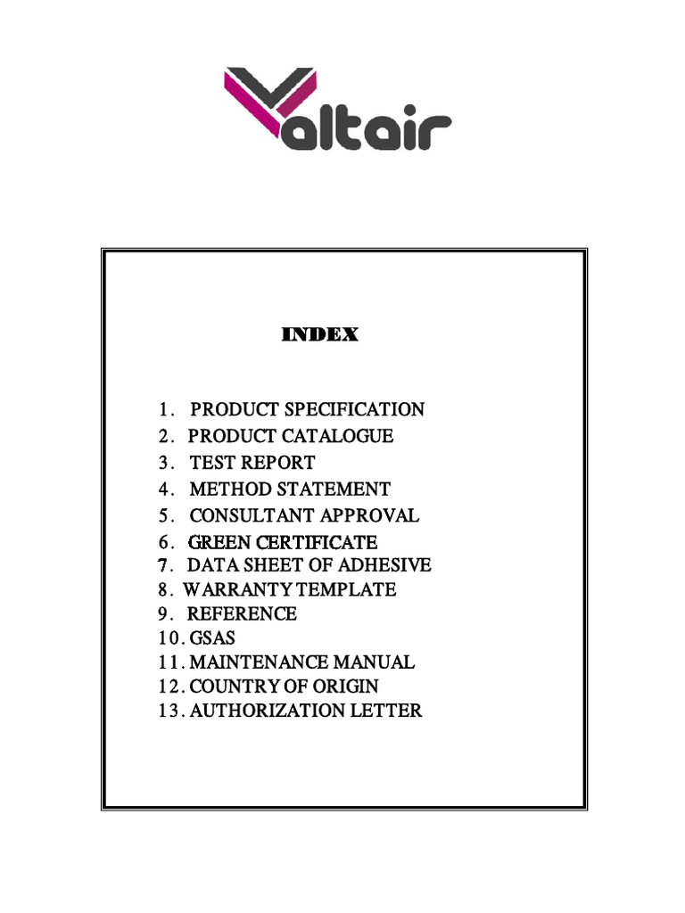 Material Submittal - Al800 Bare | PDF | Steel | Sheet Metal