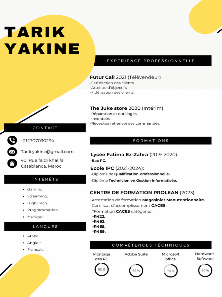 TY CV CallCenter | PDF