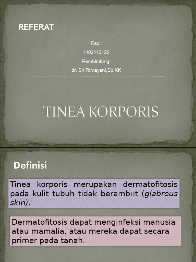 Tinea Cruris pada Wanita: Penanganan dan Prognosis | PDF