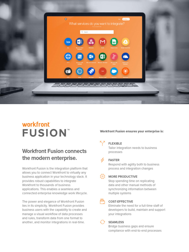 Workfront Fusion: Seamless Integrations | PDF | Product Lifecycle ...