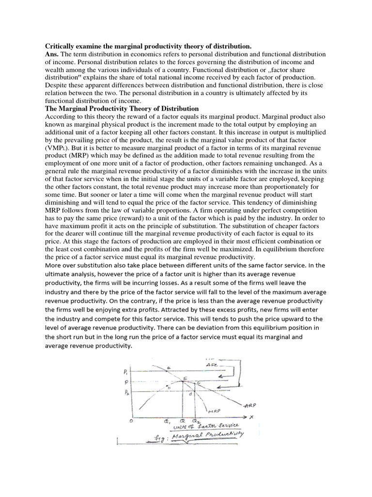 Economics Part 1 | PDF | Profit (Economics) | Perfect Competition