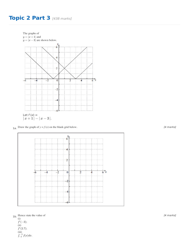 Topic 2 Part 3 T Pdf Function Mathematics Cartesian Coordinate System 