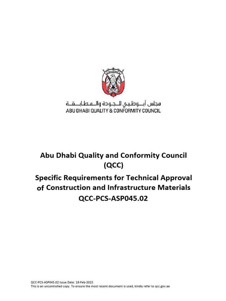 Specific Requirements For Technical Approval | PDF | Certification ...