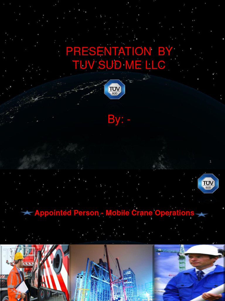 Mobile Cranes Appointed Person Lifting Operation 20 06 2021 Pdf