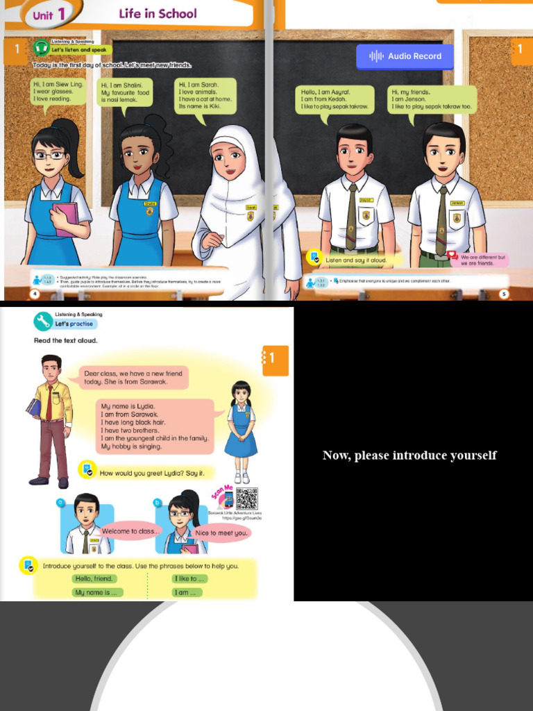 UNIT 1 Life in School | PDF | Malaysia