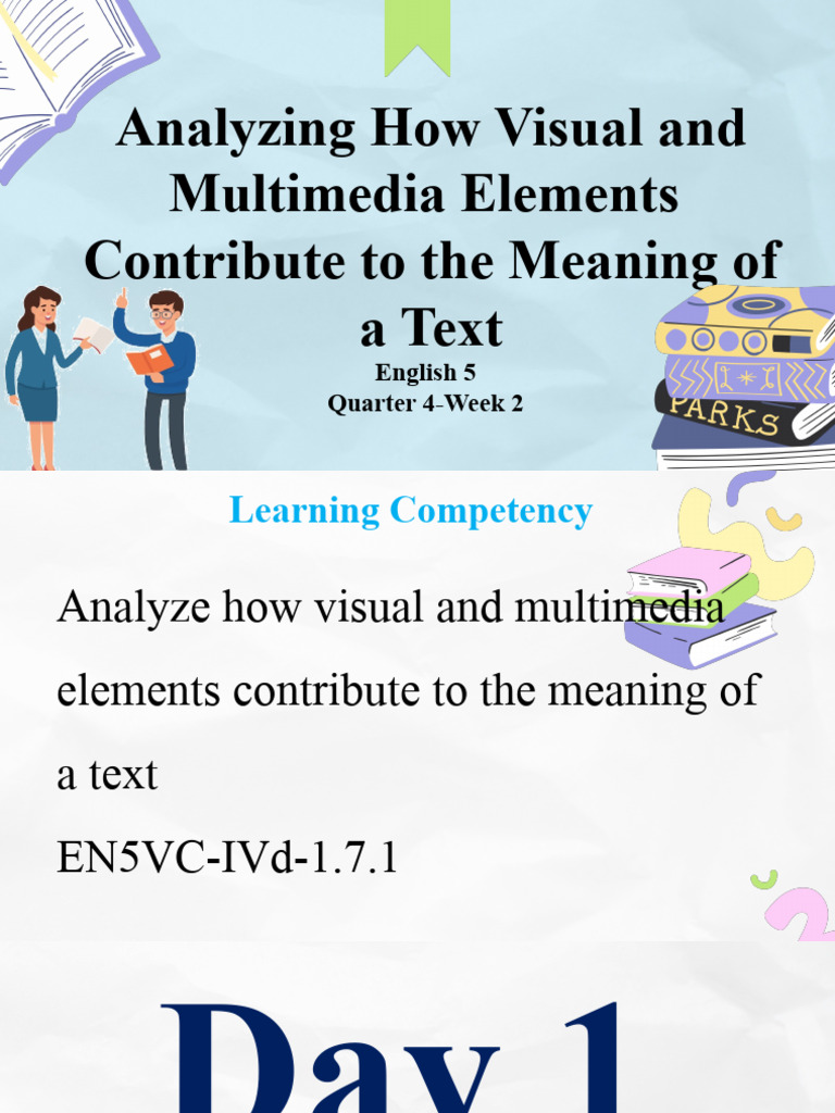 Q4 PPT English-5 April-8-2024 | PDF | Multimedia | Illustration