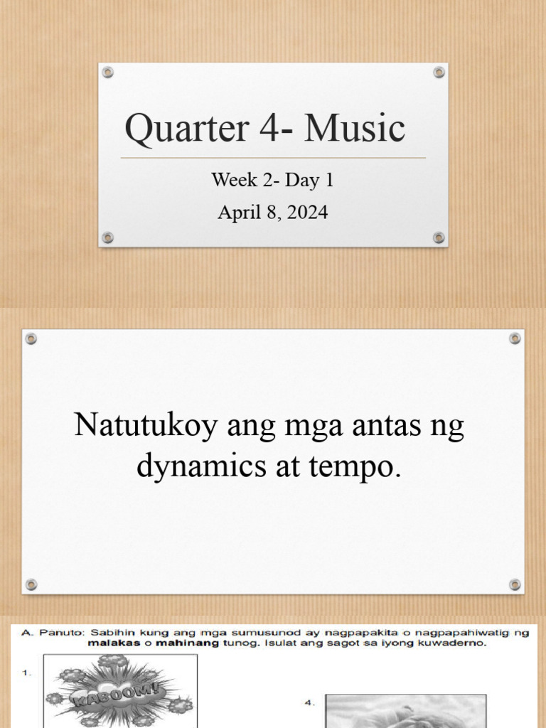 Q4 PPT Music April-8-2024 | PDF