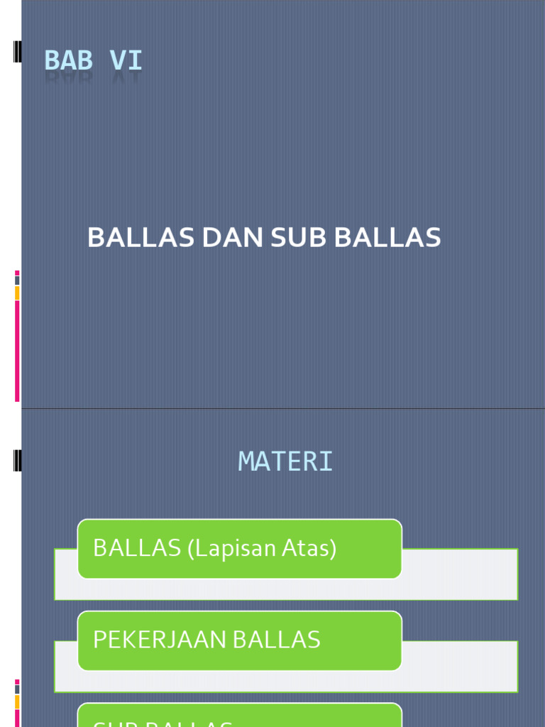 Spesifikasi Sub Ballast Kereta Api | PDF