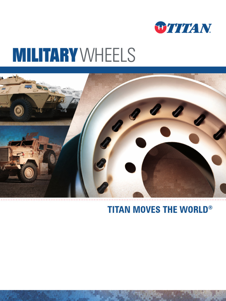 Military Wheels Brochure | PDF | Wheeled Vehicles | Vehicle Technology