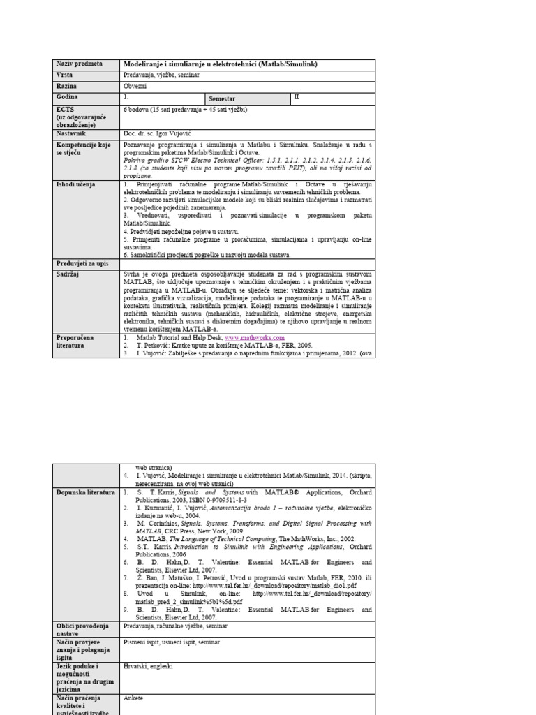 Naziv Predmeta | PDF