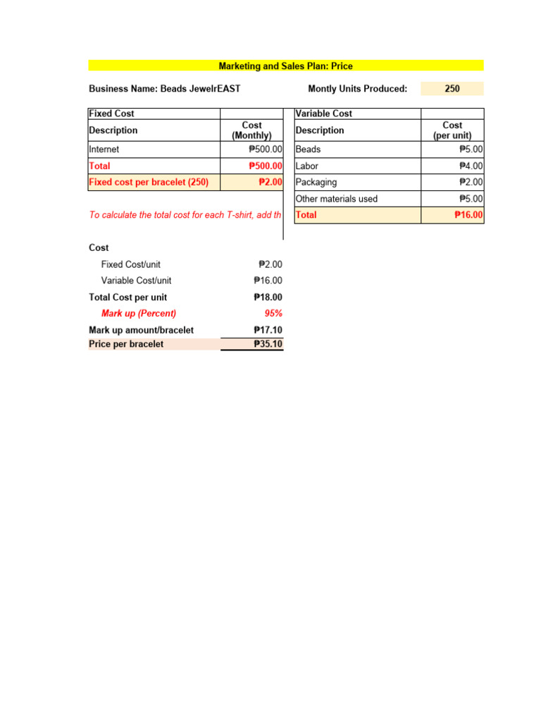 Business-Plan-Excel-File_Editable-draft | PDF | Net Income | Taxes