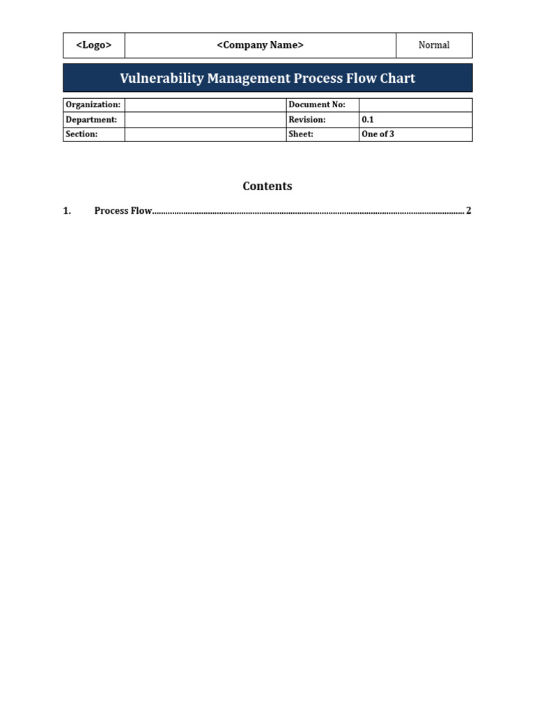 Vulnerability Management Process Flow Chart | PDF | Vulnerability ... Vulnerability Management Process Flow Chart | PDF | Vulnerability ...