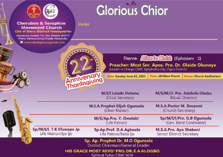 Glorious Choir | PDF